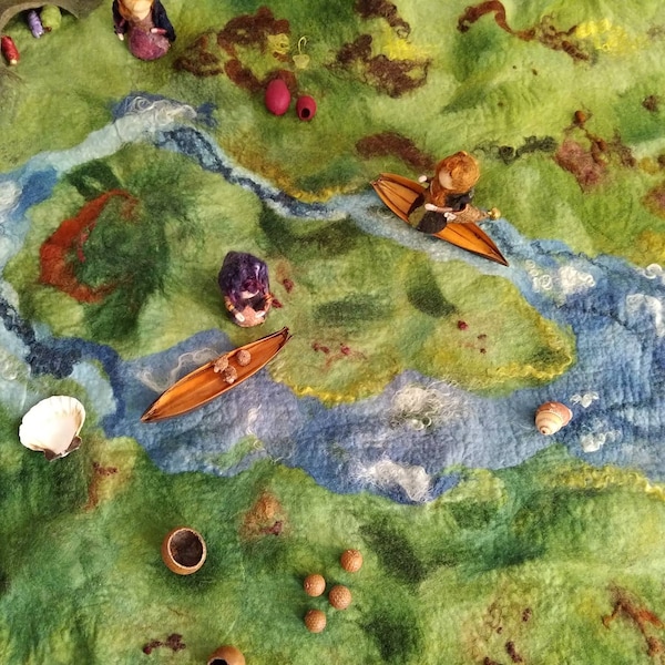 Felt Playmat - Etsy