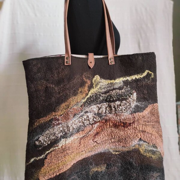 Felted Handbag - Etsy
