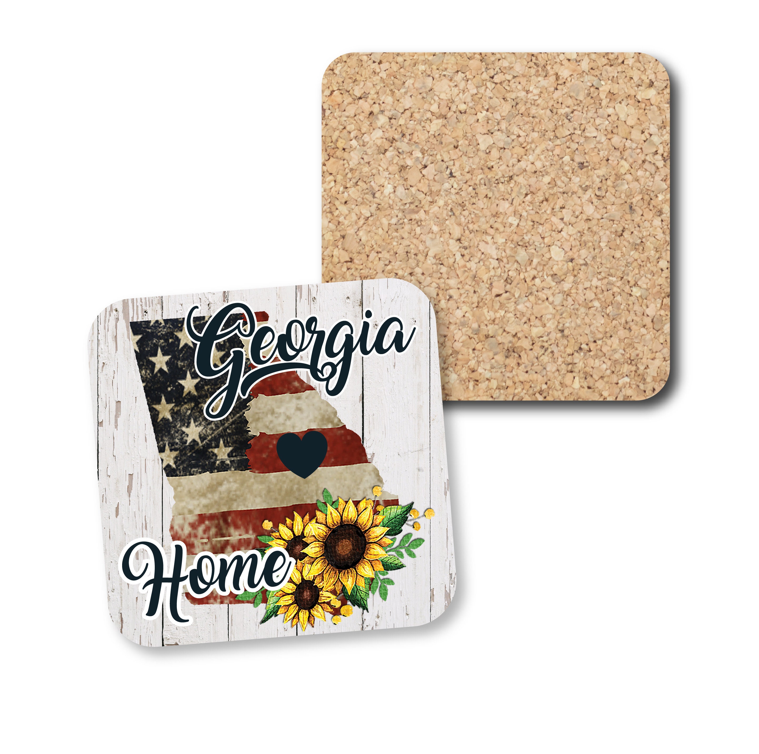 Georgia Map Coasters, State Coasters, Funny Birthday Gift, Christmas ...