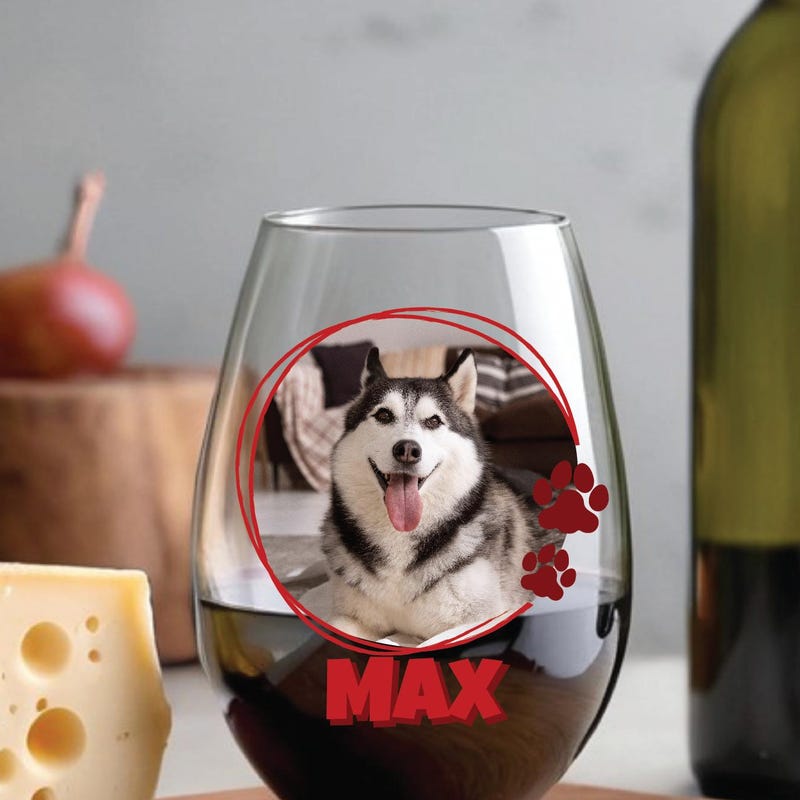 Custom Wine Glass - Etsy