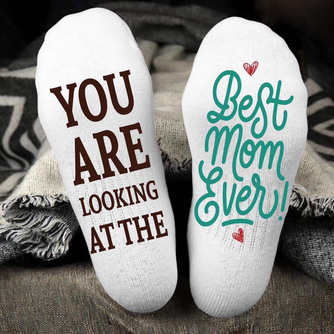 Personalized Family Socks: Custom Novelty Gift for Grandparents - Etsy