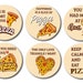 Pizza Coasters for Drinks, Birthday Gift, Movie Night Food, Birthday ...