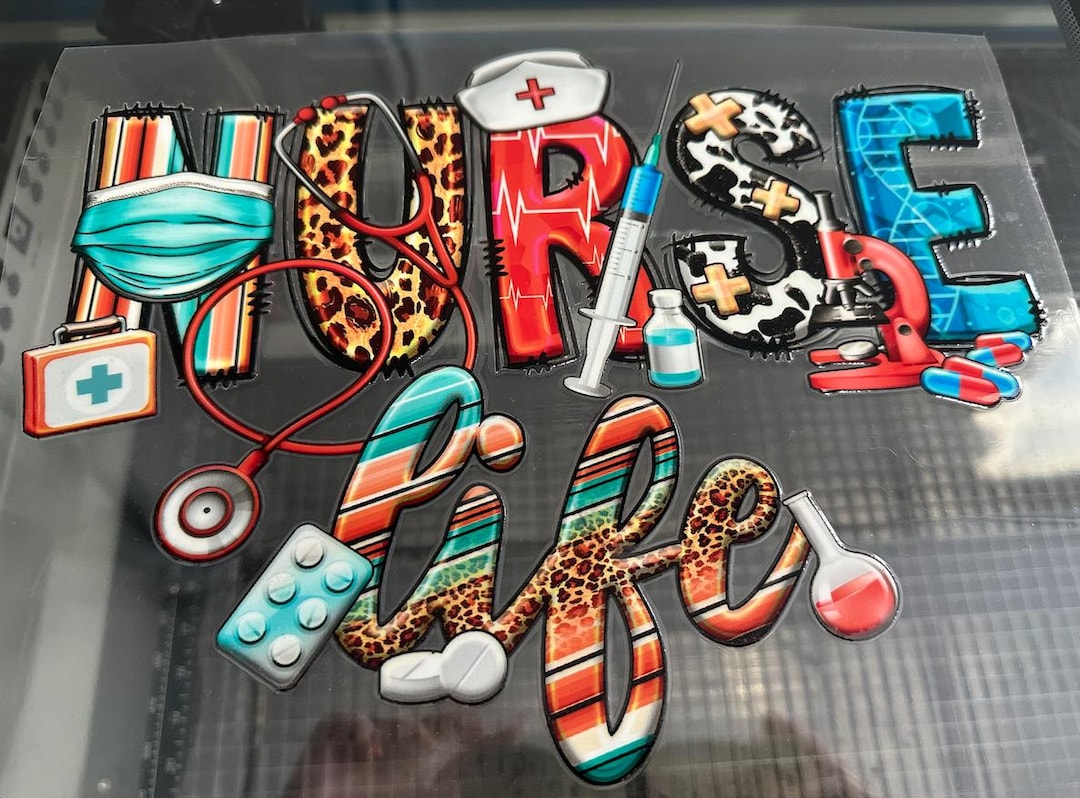 Nurse Car Decal – Nurse Mom Sticker for Car Window, Bumper, Tumbler ...