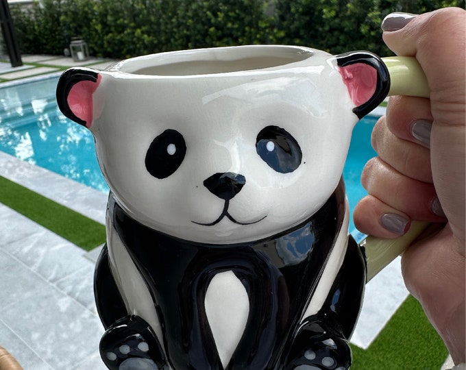 A Lovely Panda Mug With Panda Theme and Wording - Etsy
