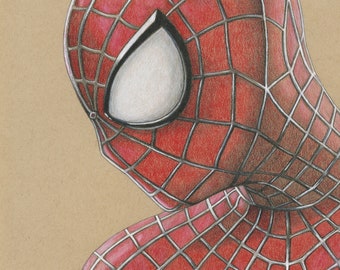 Sam Raimi's Spider-man Drawing A4 Giclee Print Artology - Etsy