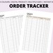 Order Tracker Planner Printable | Online Order Tracker | Shopping ...