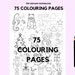 75 Printable Colouring Pages for Kids, Toddlers, Preschoolers, Coloring ...