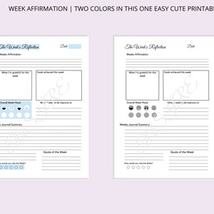 Affirmation Workbook, Affirmation Journal, Daily Affirmations, Mindset ...