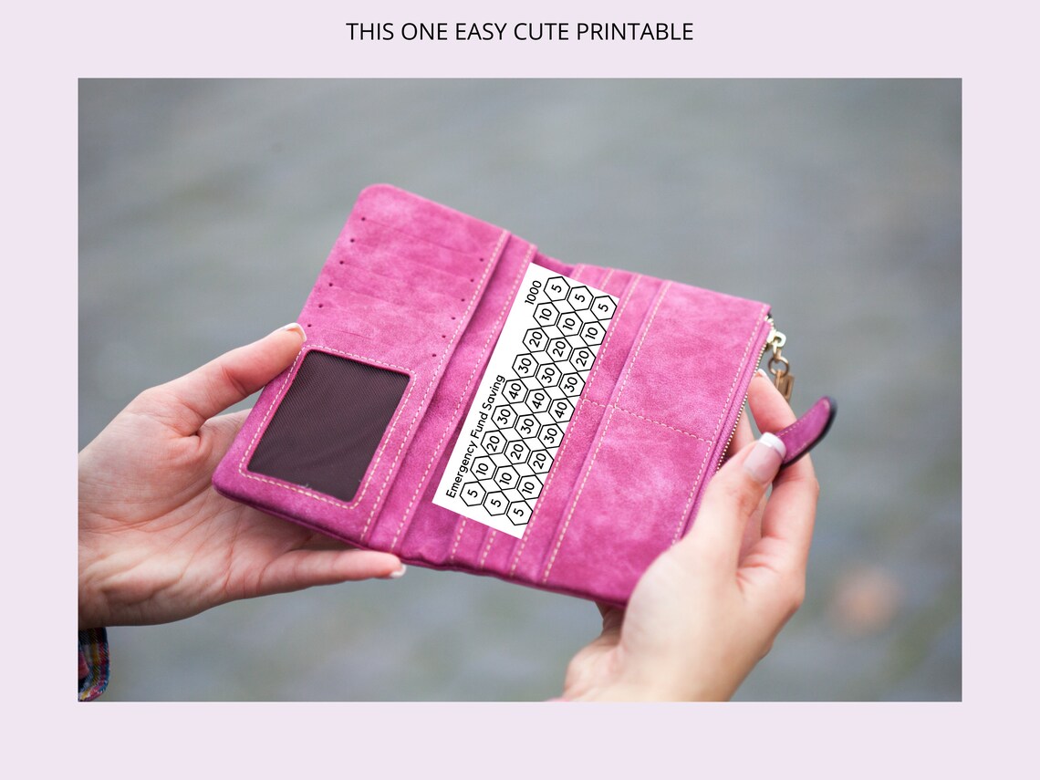 A6 Savings Pocket Cards, Planner Pocket, Cards, Savings Challenge ...