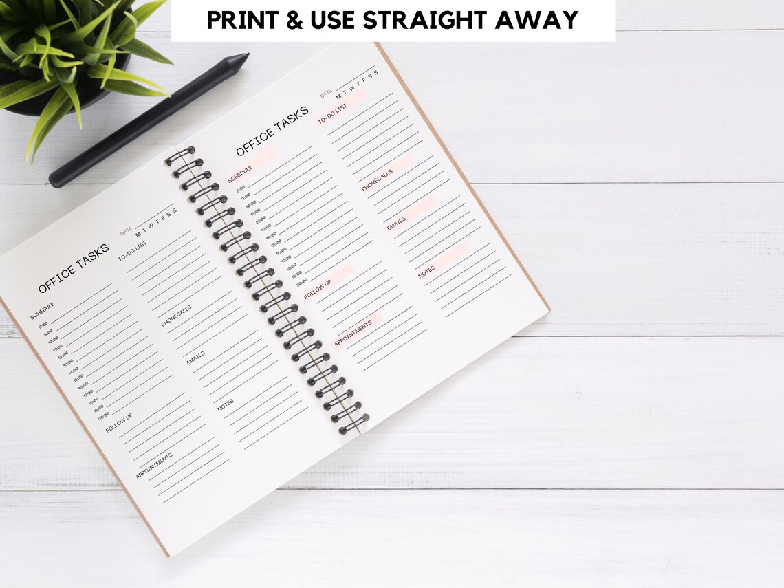 To Do List, Office Task Sheet, Office Task Forms, Office Task Tracker ...