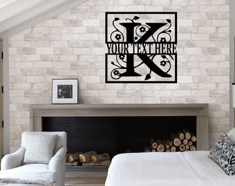 Monogram Letter K | Etsy