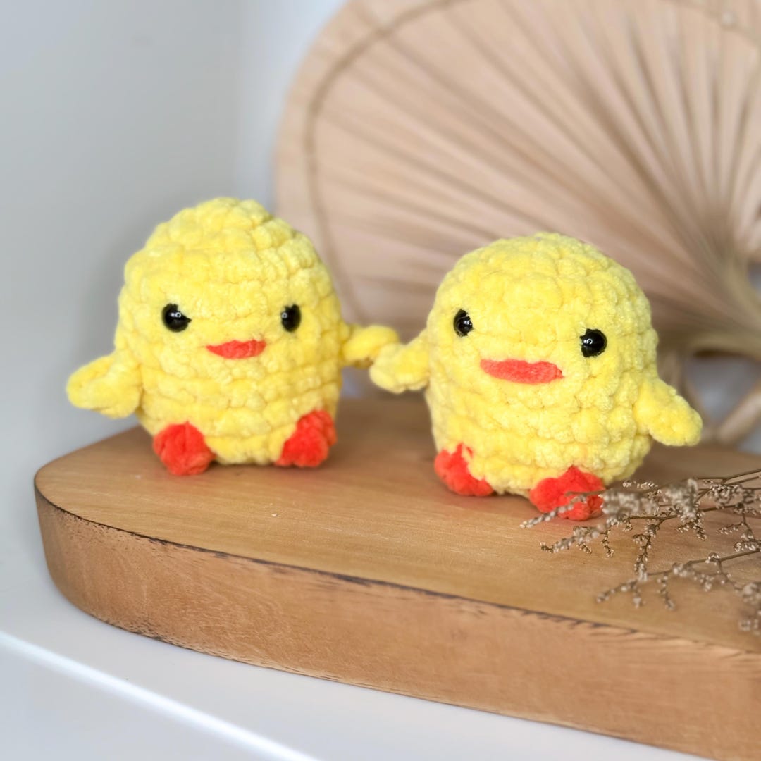 ICY Crocheted Chick | Amigurumi Plush Baby Chick | Small Handmade ...