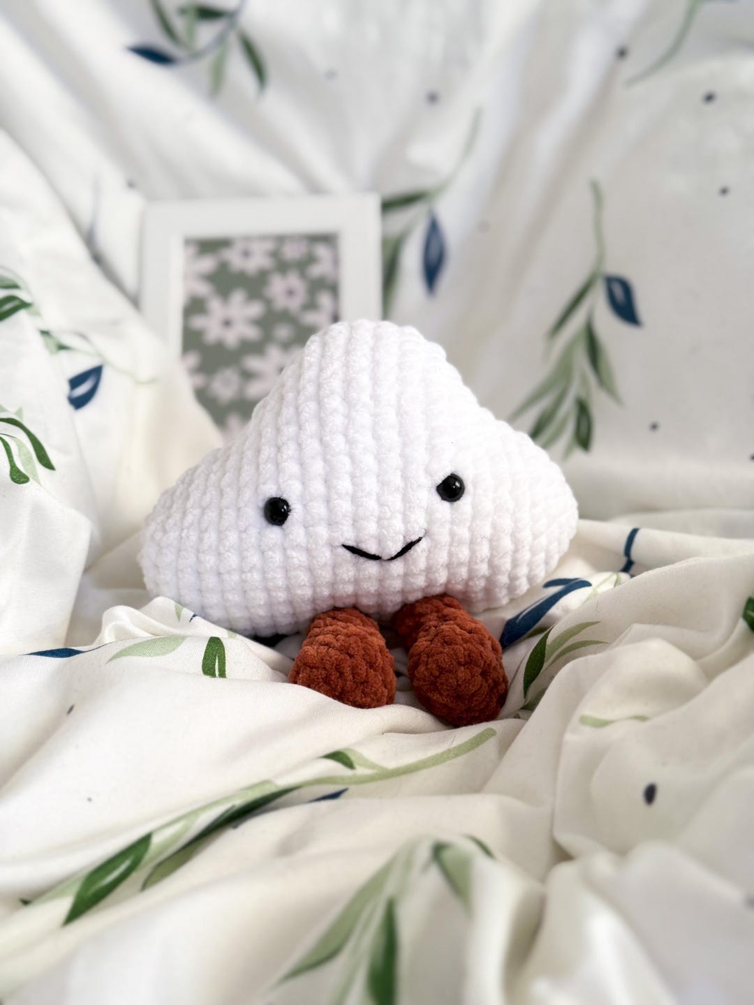 ICY Happy Cloud Plush Cloud Amigurumi Crochet Cloud Crocheted Cuddly ...