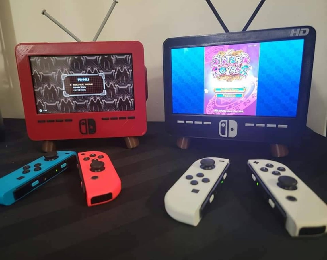 Nintendo Switch TV OLED Edition - Etsy
