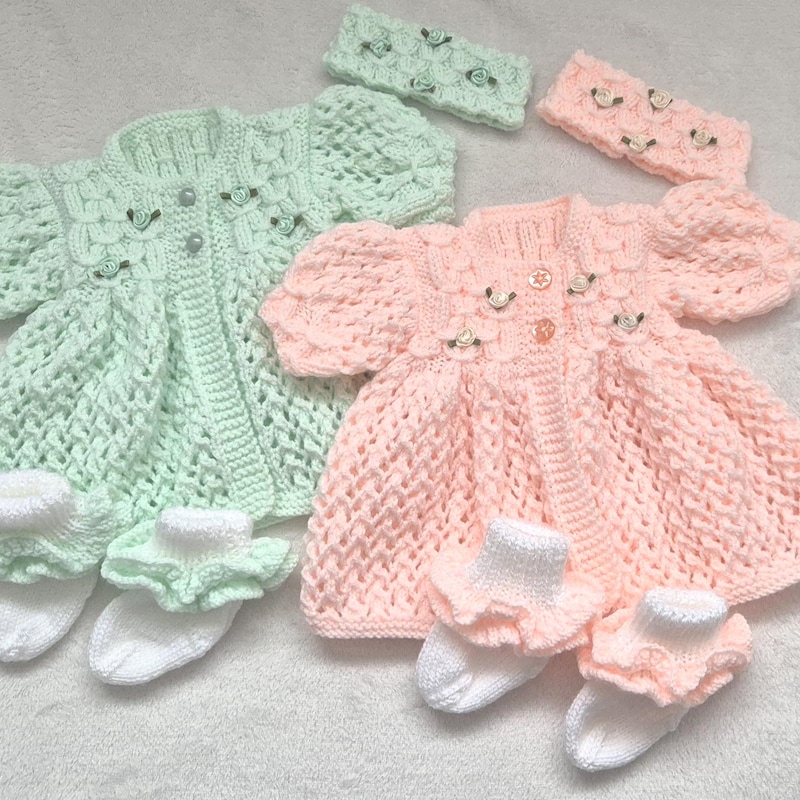 3 Pieces Cardigan Set - Etsy UK