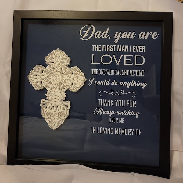 Dad Shadow Box - Etsy