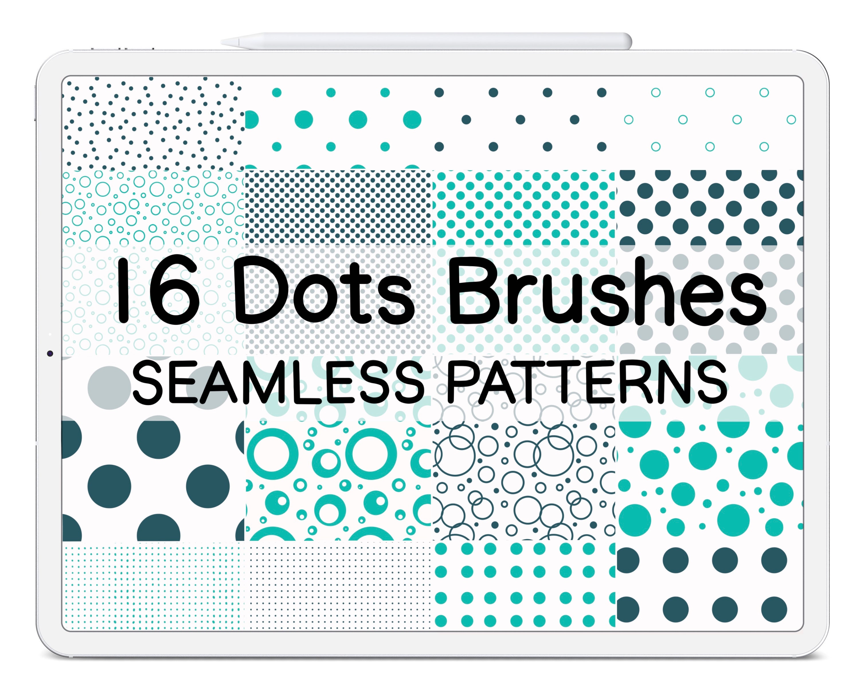 Dots Procreate Brush Seamless Pattern Brush Polkadot Brush - Etsy UK Dots Procreate Brush Seamless Pattern Brush Polkadot Brush - Etsy UK