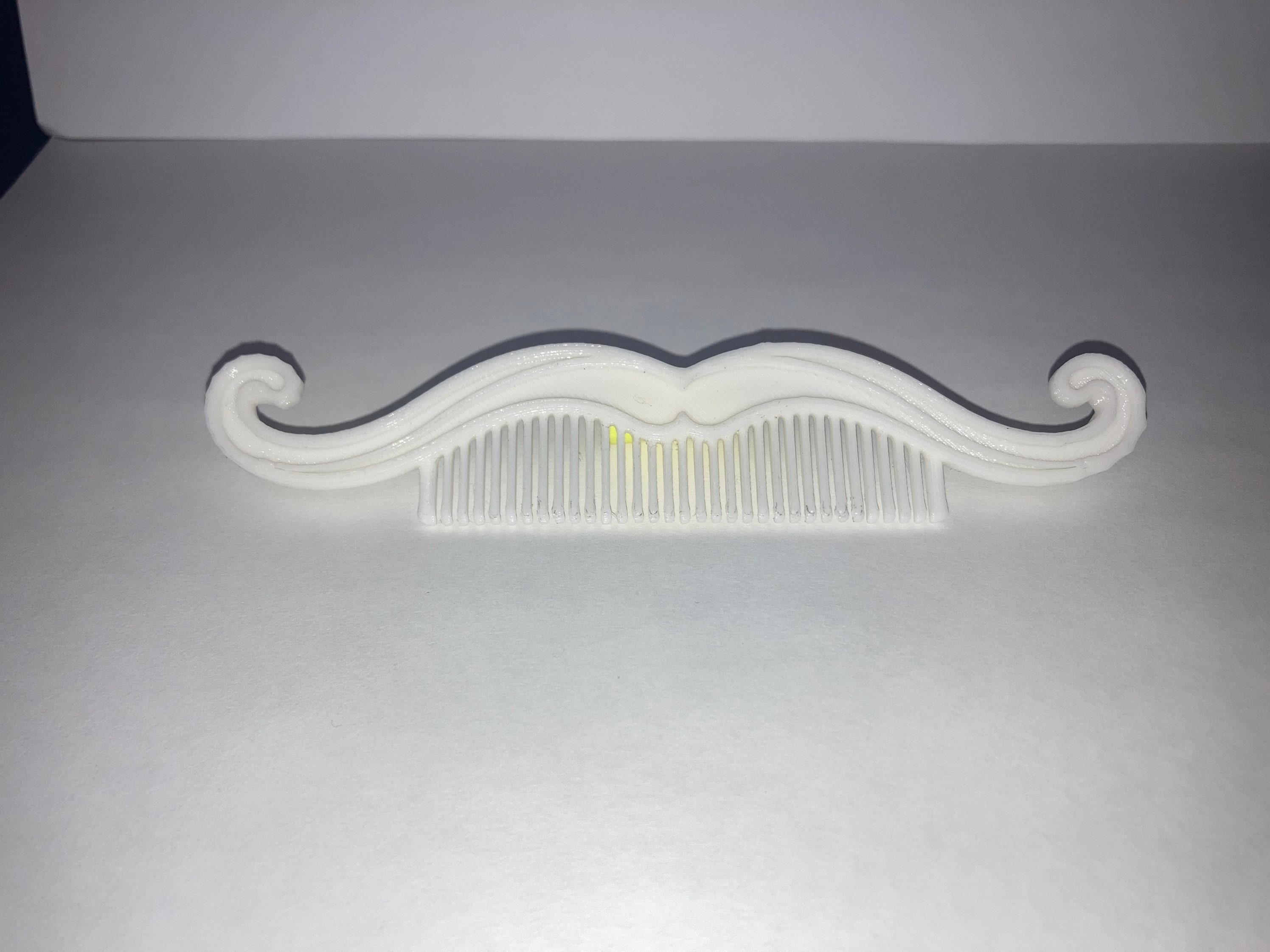 Beard and Mustache Comb - Etsy