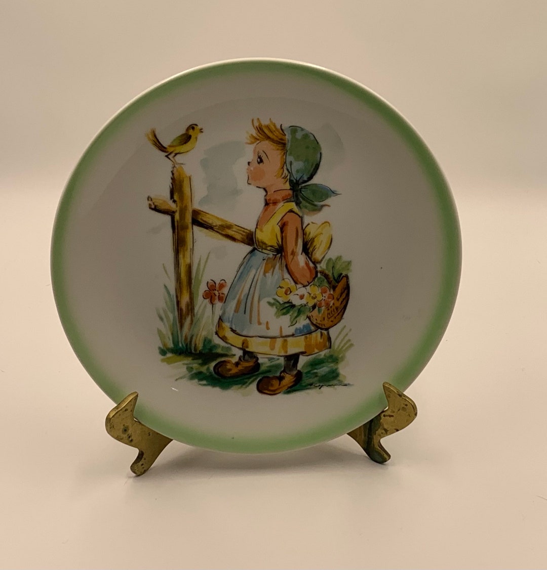 Vintage Action Lobeco Japan Decorative Plate, Japanese Wall Decor, Home ...