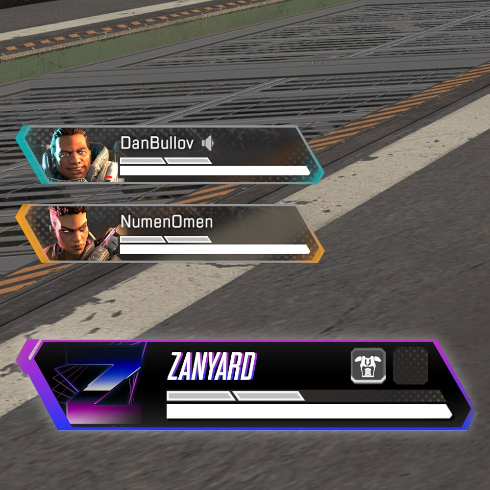 CUSTOM MADE COMMISSION Apex Legends Health Bar Hud Overlay for ...