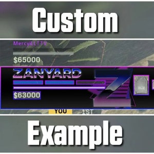 CUSTOM MADE COMMISSION - Warzone Health Bar Hud Overlay - for Twitch ...