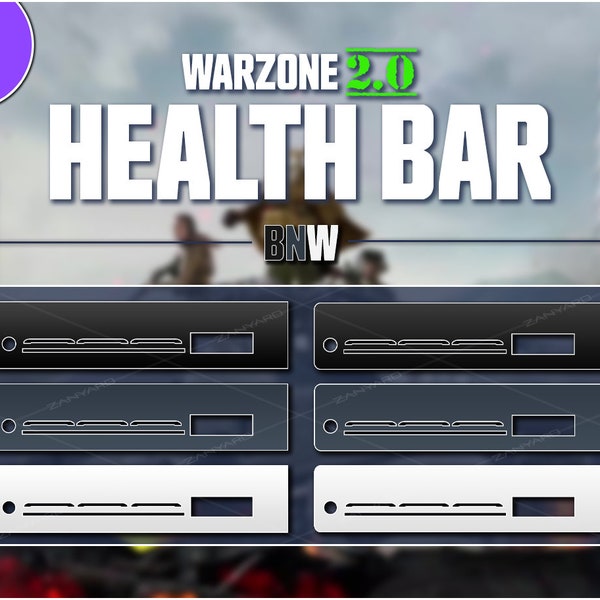 Twitch Call of Duty Health Bar - Etsy