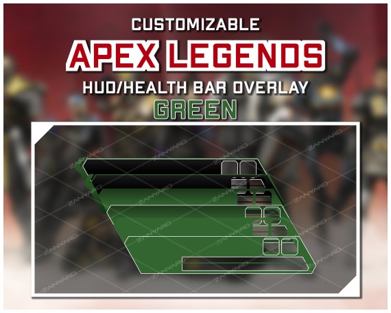 Apex Legends Custom HUD Health Bar Overlay for Streaming | Etsy