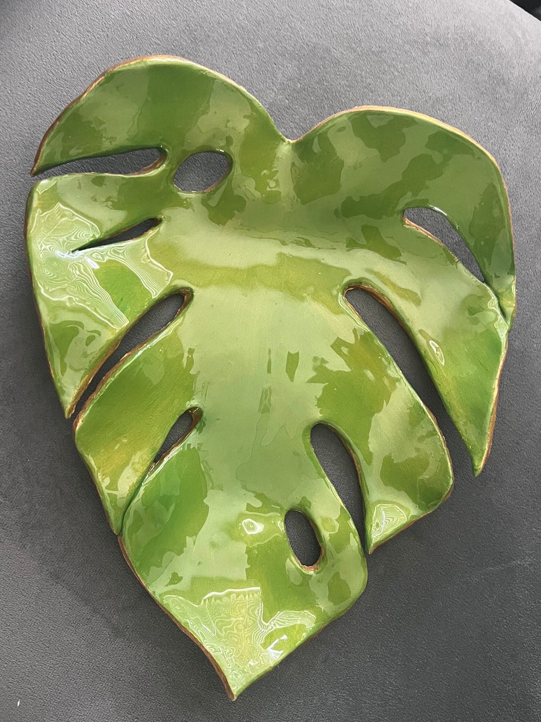 Monstera Leaf, Swiss Cheese Plant, Jewelry Trinket Dish - Etsy
