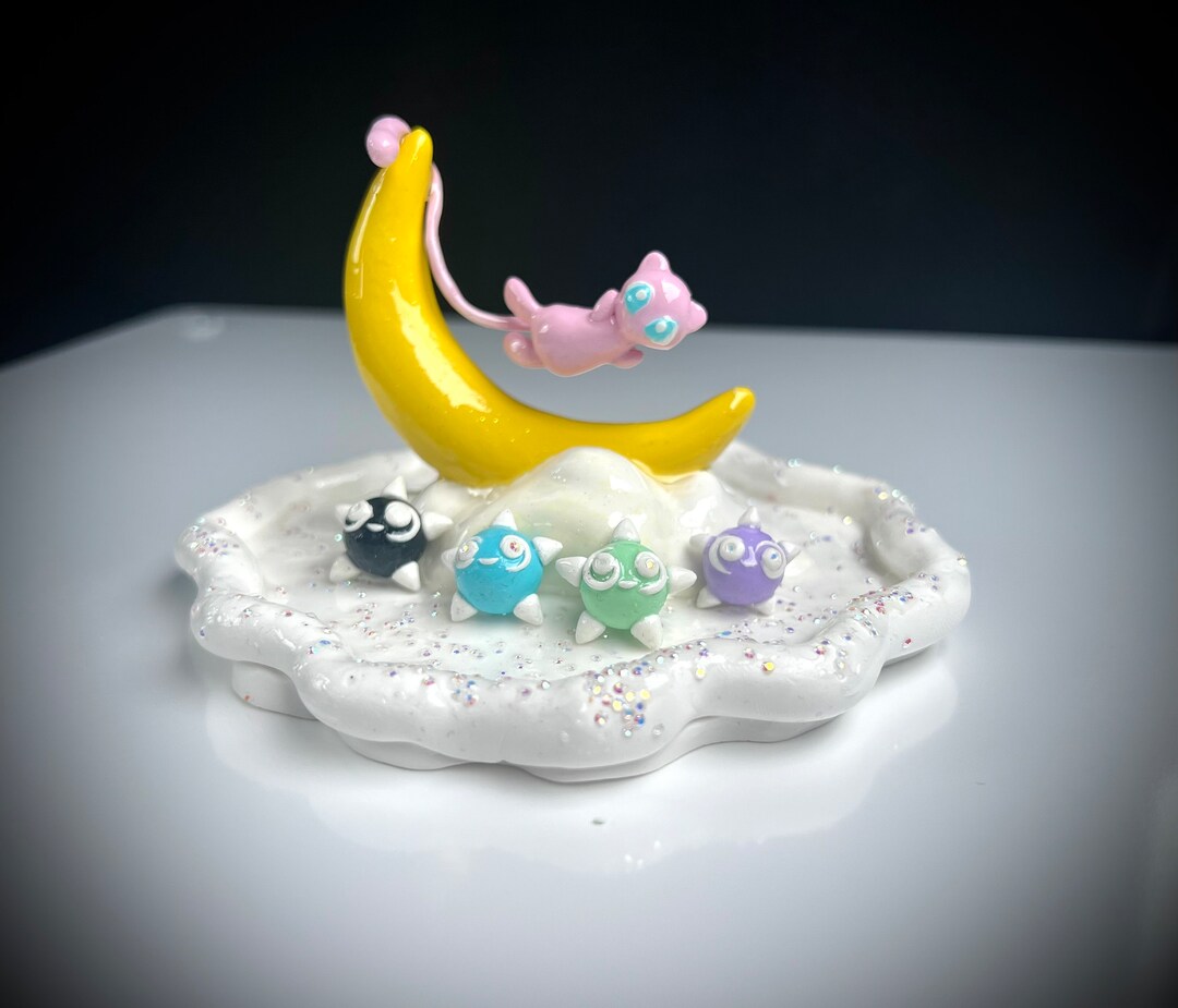 Pokémon Mew Diorama Trinket Ring Dish - Etsy