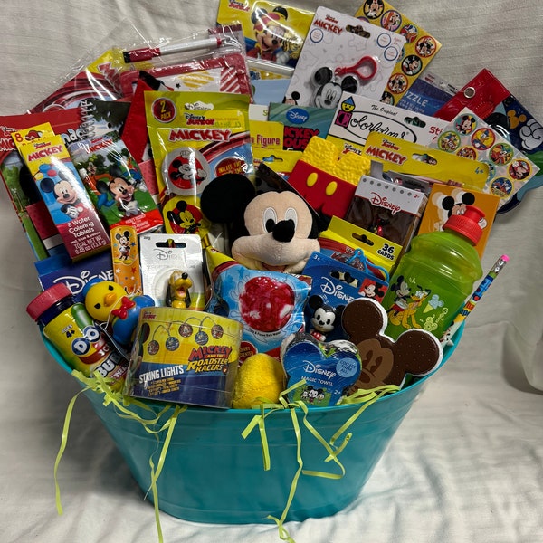 Mickey Mouse Basket - Etsy