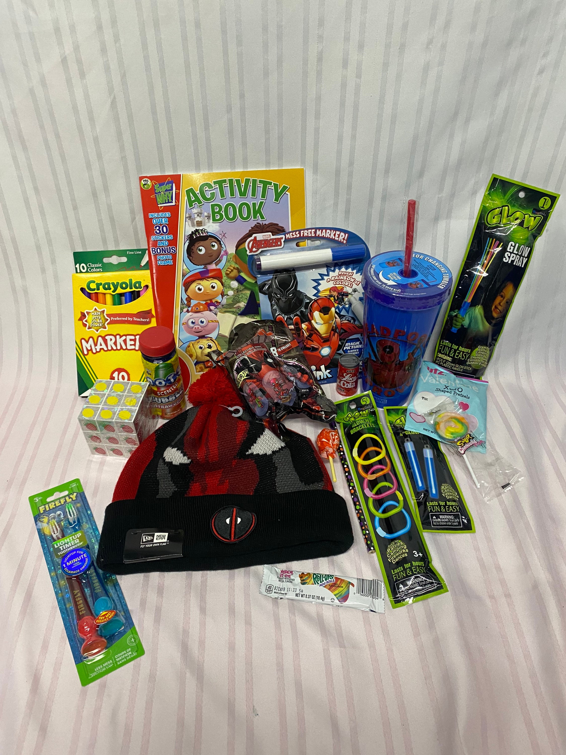 Marvel Deadpool Gift Basket - Etsy