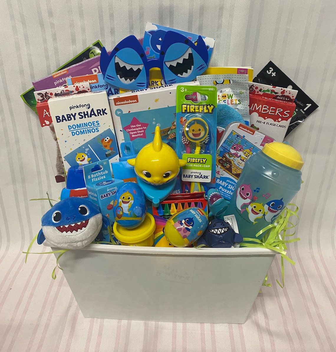 Baby Shark Gift Basket - Etsy