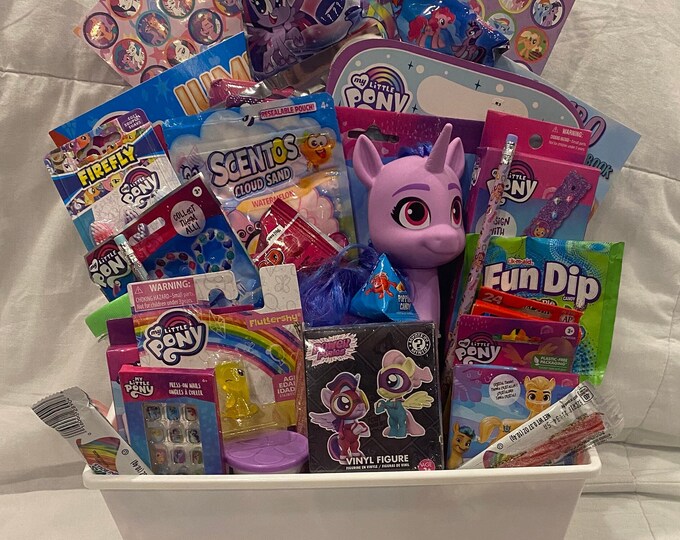 My Little Pony Gift Basket - Etsy