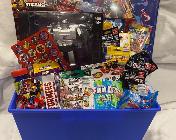 New Transformers Easter Basket Figures Plush Books Eggs Podpals DZNR ...