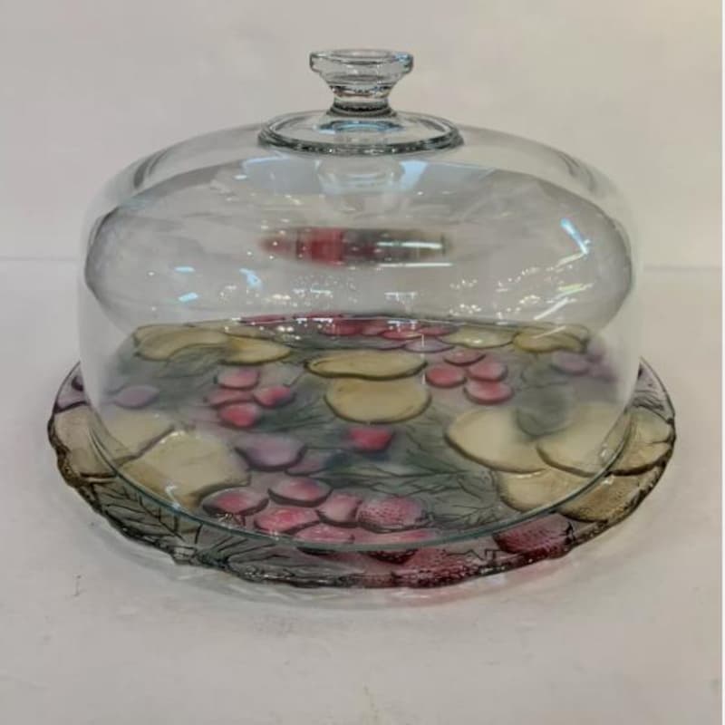 Glass Cake Dome - Etsy
