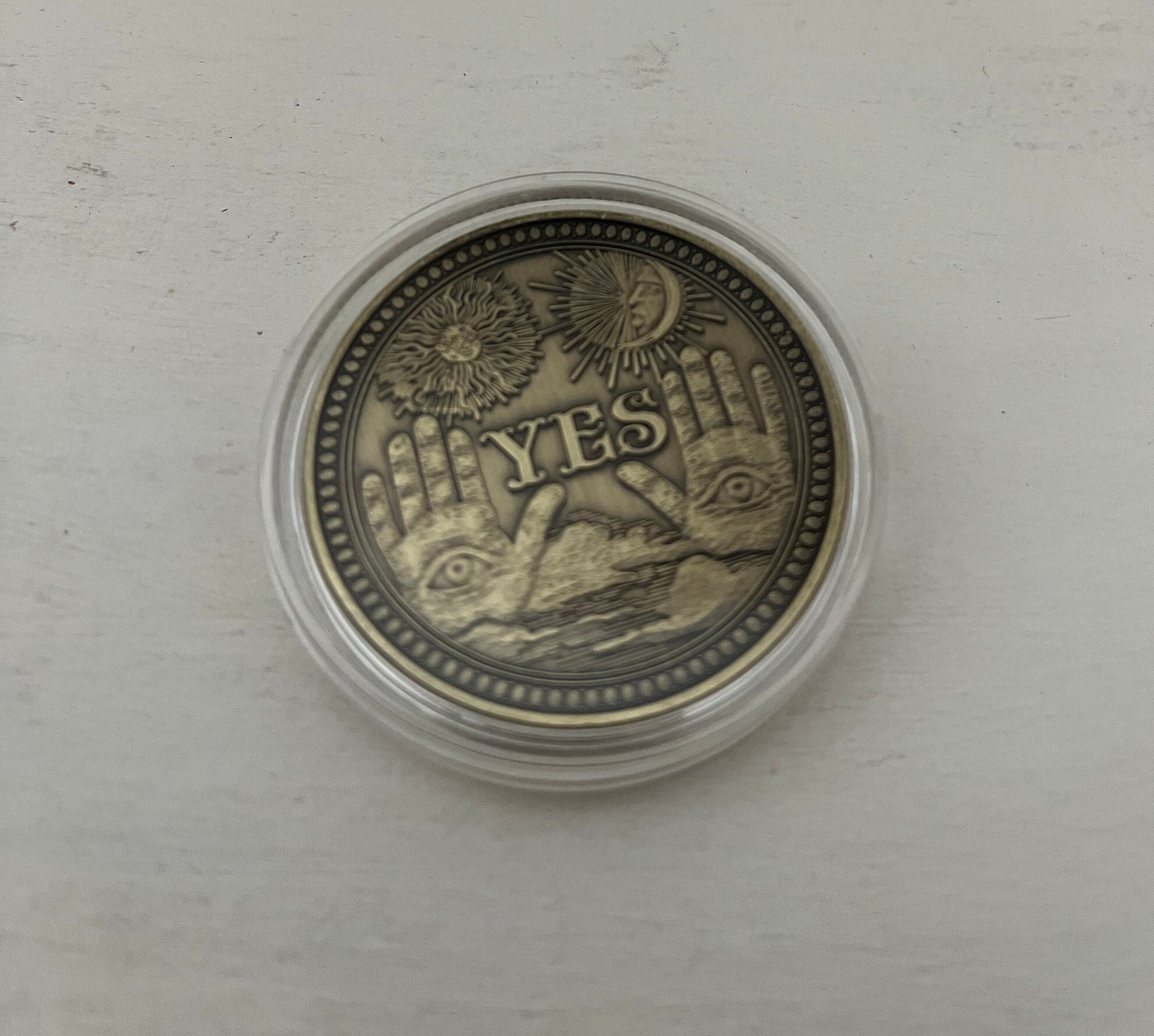 Amazing Tarot Divination Coin - Etsy