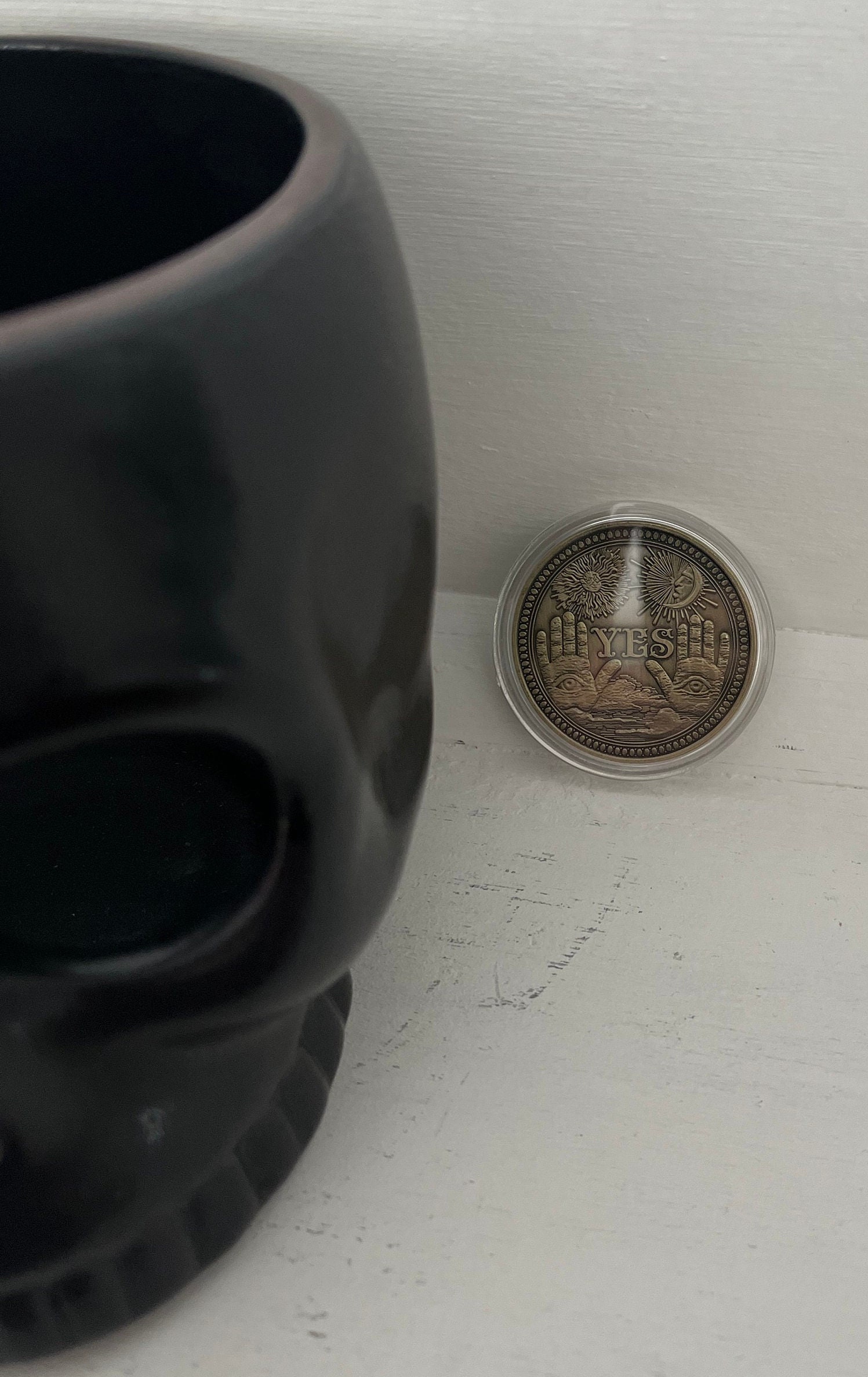 Amazing Tarot Divination Coin - Etsy