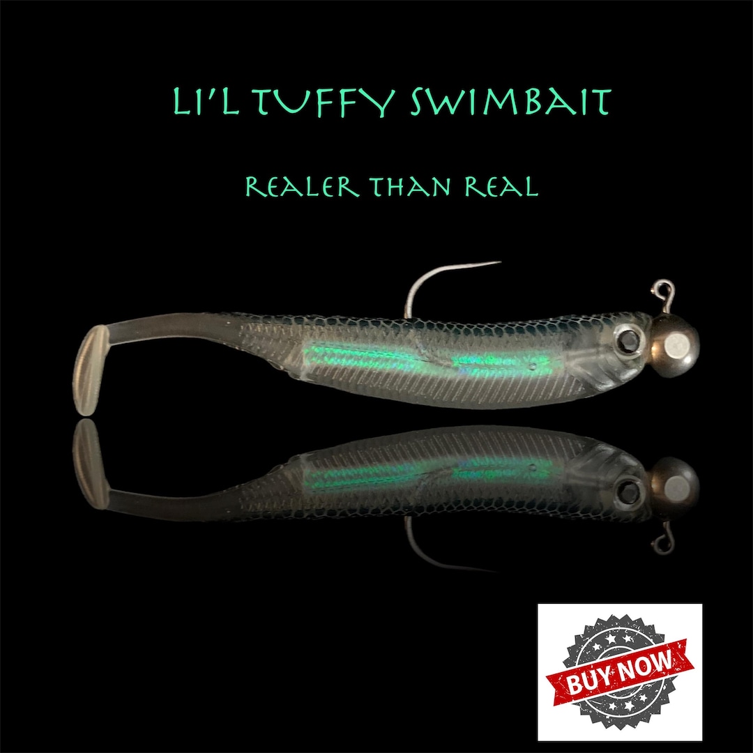 Crappie Bait Lil TUFFY Swimbait - Etsy