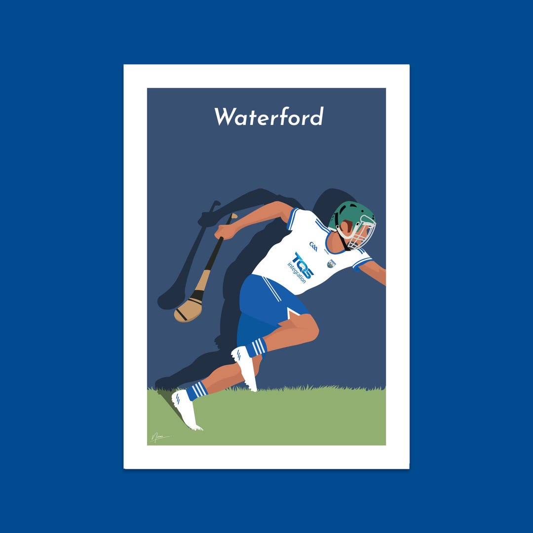 Waterford Hurling Poster - Etsy