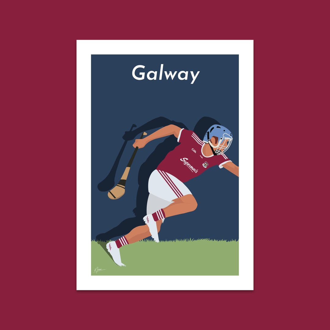 Galway Hurling Poster - Etsy