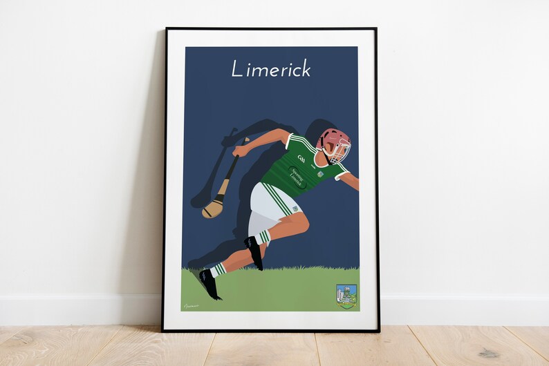 Limerick Hurling Poster - Etsy