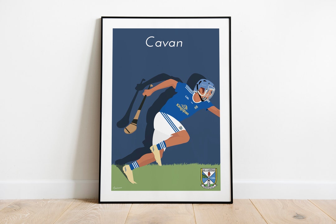 Cavan Hurler Hurling Poster - Etsy