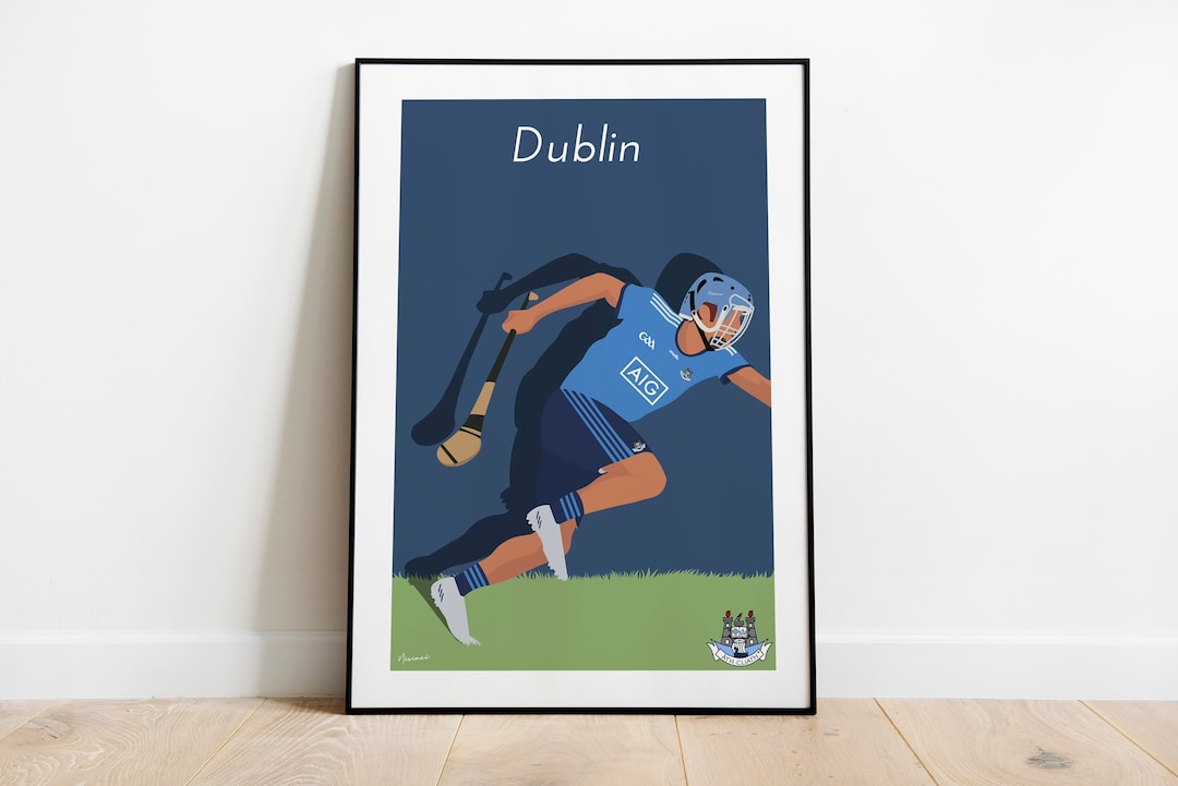 Dublin Hurling Poster - Etsy