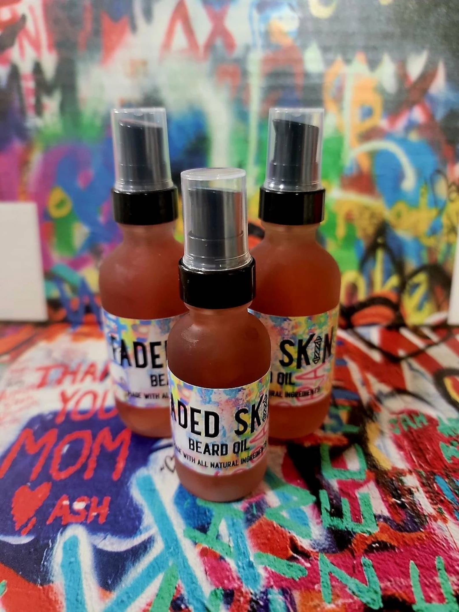 Faded Skin Beard Oil 2 Oz - Etsy