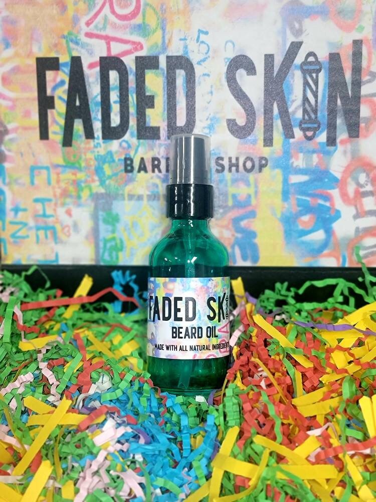 Faded Skin Beard Oil 2 Oz - Etsy