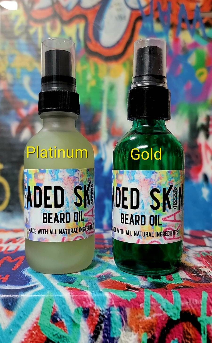 Faded Skin Beard Oil 2 Oz - Etsy