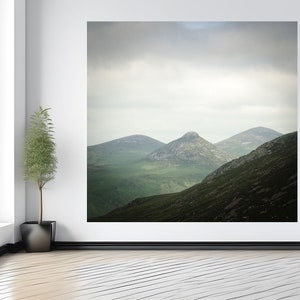 Doan Mountain in the Mourne Mountains in County Down, Northern Ireland ...