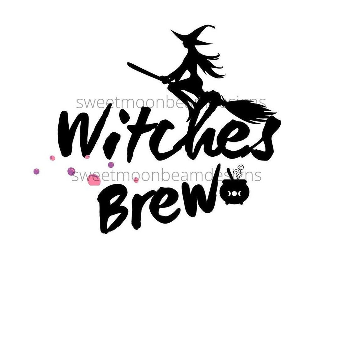 Witches Brew Halloween Clipart Cricut Party Decor Personal and ...