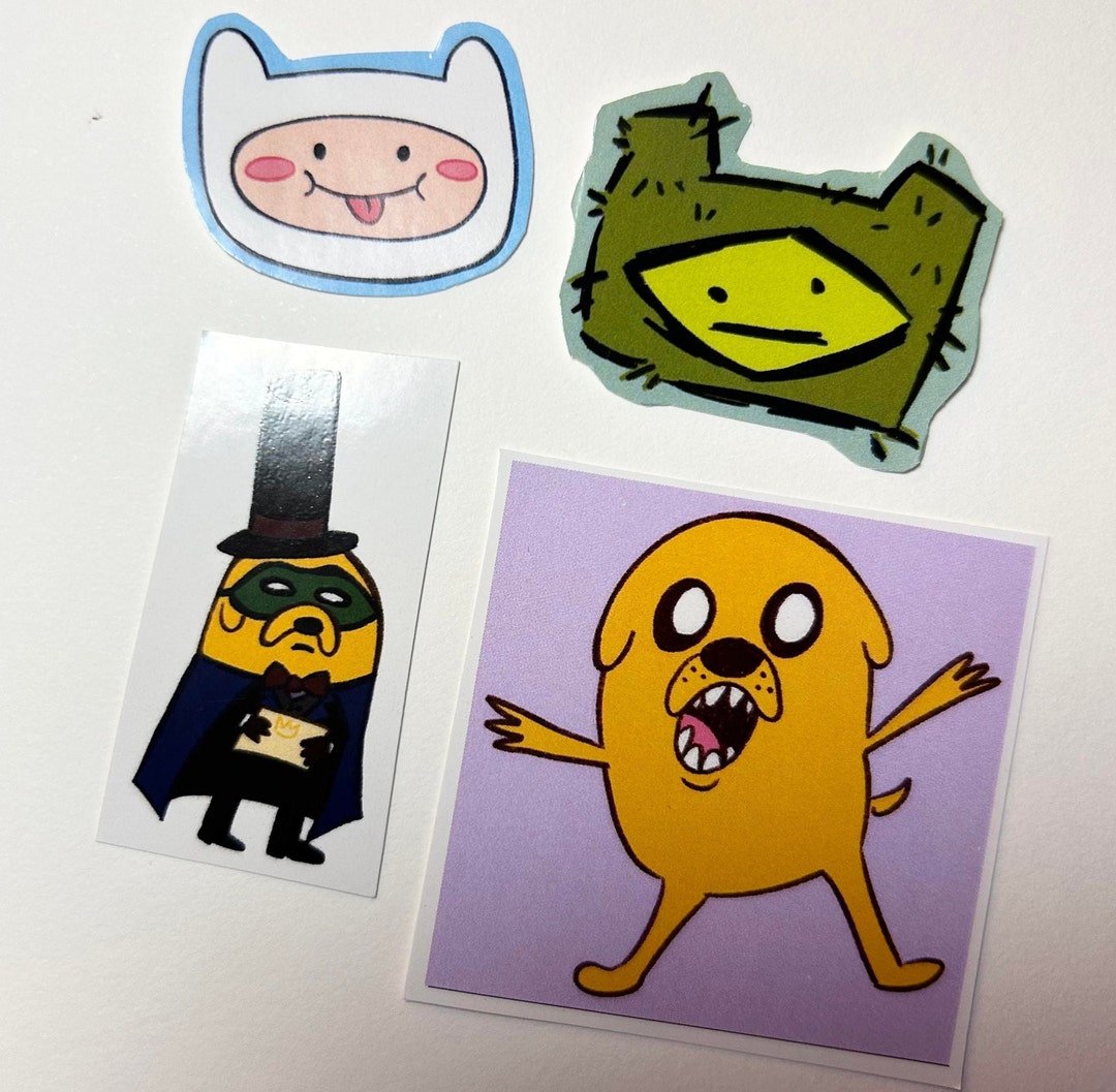 Adventure Time Finn, Fern, Jake, Flame Princess, and Randy Butternubs ...