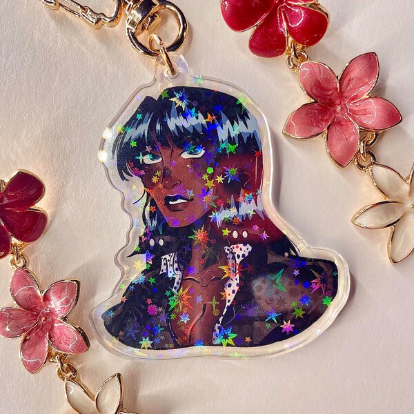 Anime One Piece Nico Robin Keychain - Etsy